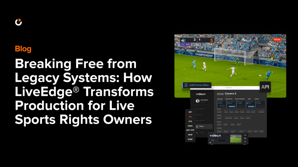 レガシーシステムからの脱却： LiveEdge®がライブスポーツの権利所有者の制作業務をどのように変革するか