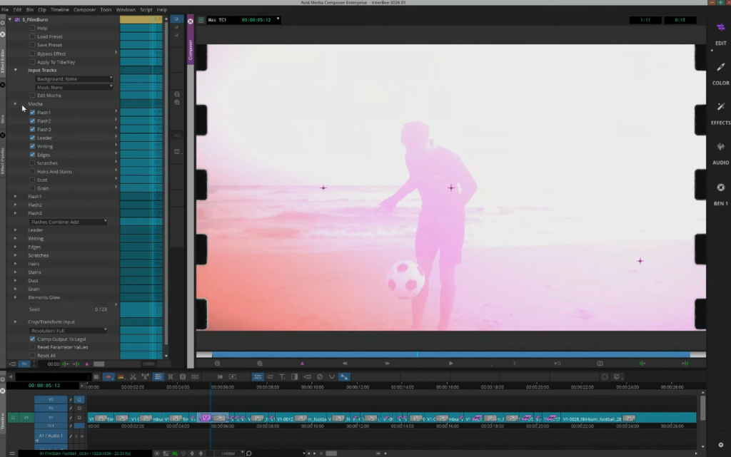 【コラム】Avid x Boris FX による多彩な表現～従来の強力な編集機能へAI機能も追加され、クリエイティブの新たな可能性～